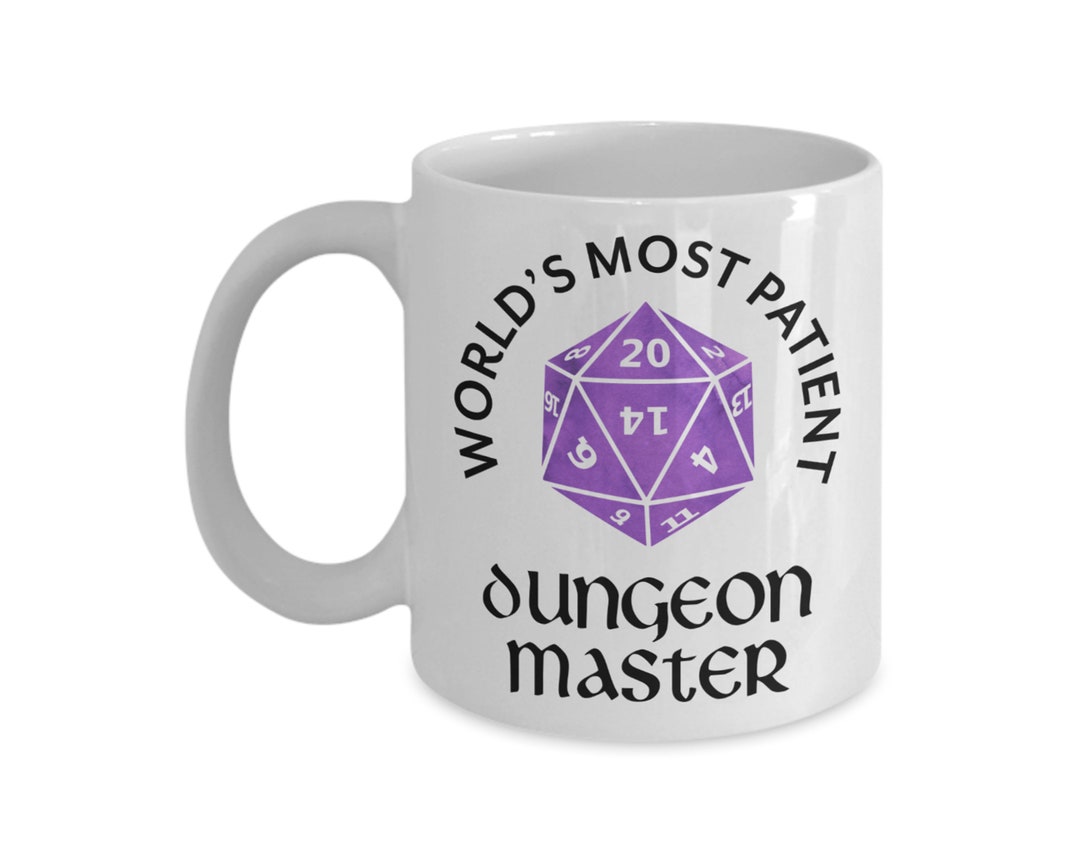D20 Dungeon Master Mug Dnd Dungeon Master Gift Funny Dungeons and ...