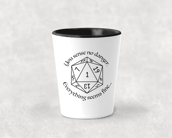 Dnd Shot Glass Perfect Dungeons and Dragons Gift Dnd Gifts Dnd | Etsy