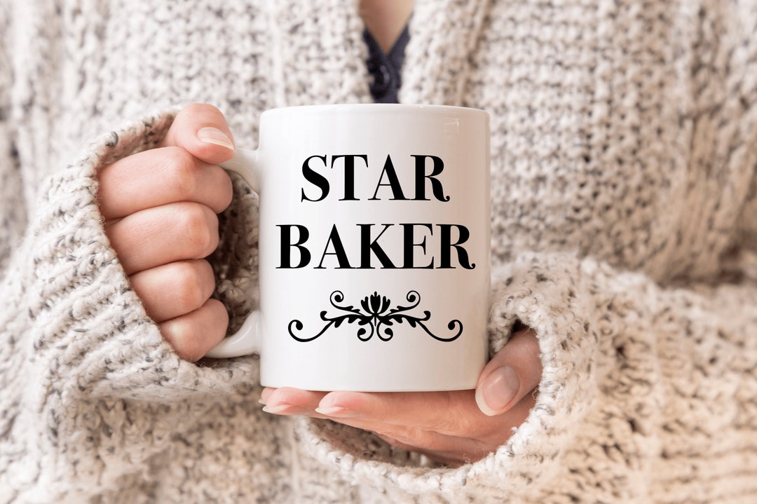 Star Baker Gifts British Bake off Star Baker Mug Fun Gift for Baker ...