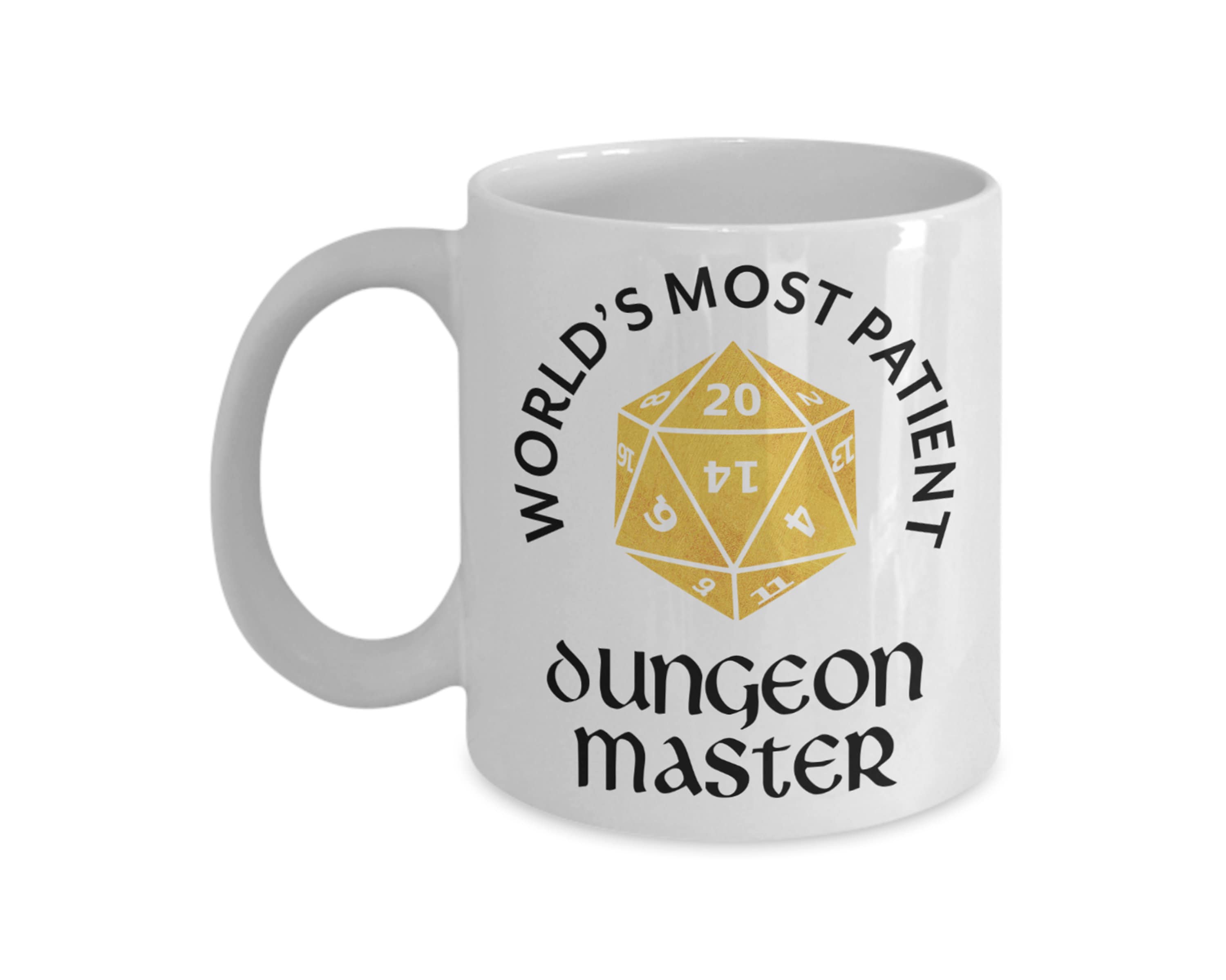 D20 Dungeon Master Mug Dnd Dungeon Master Gift Funny Dungeons | Etsy