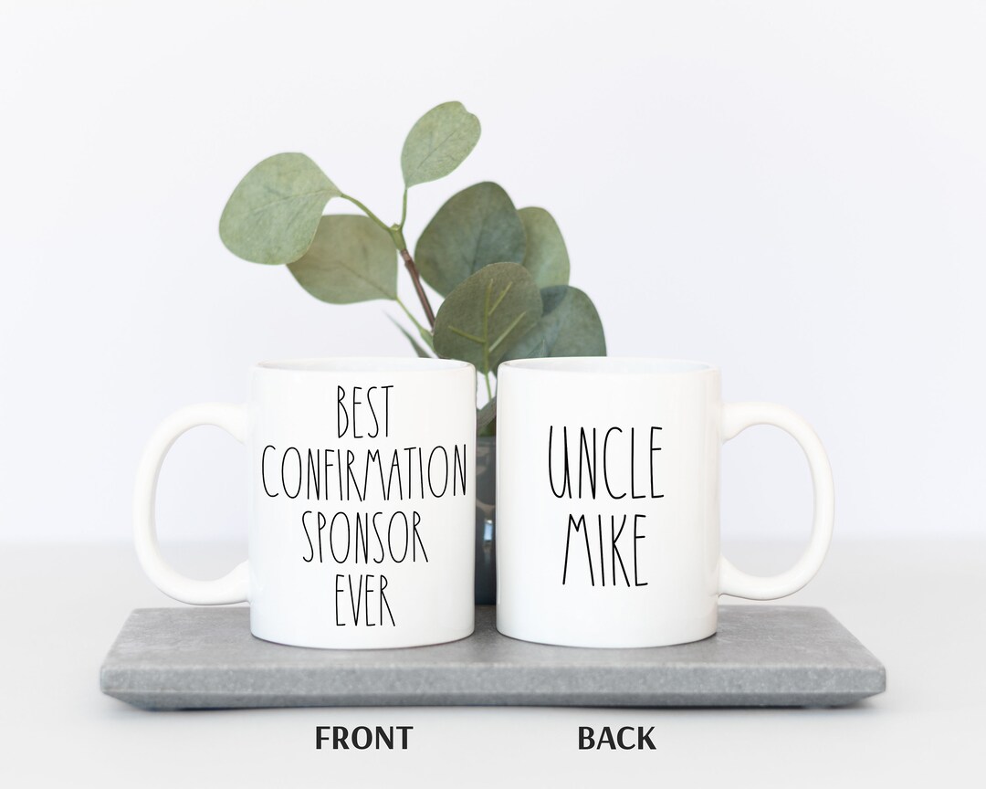 Confirmation Sponsor Gift Personalized Gift for Sponsor Appreciation ...