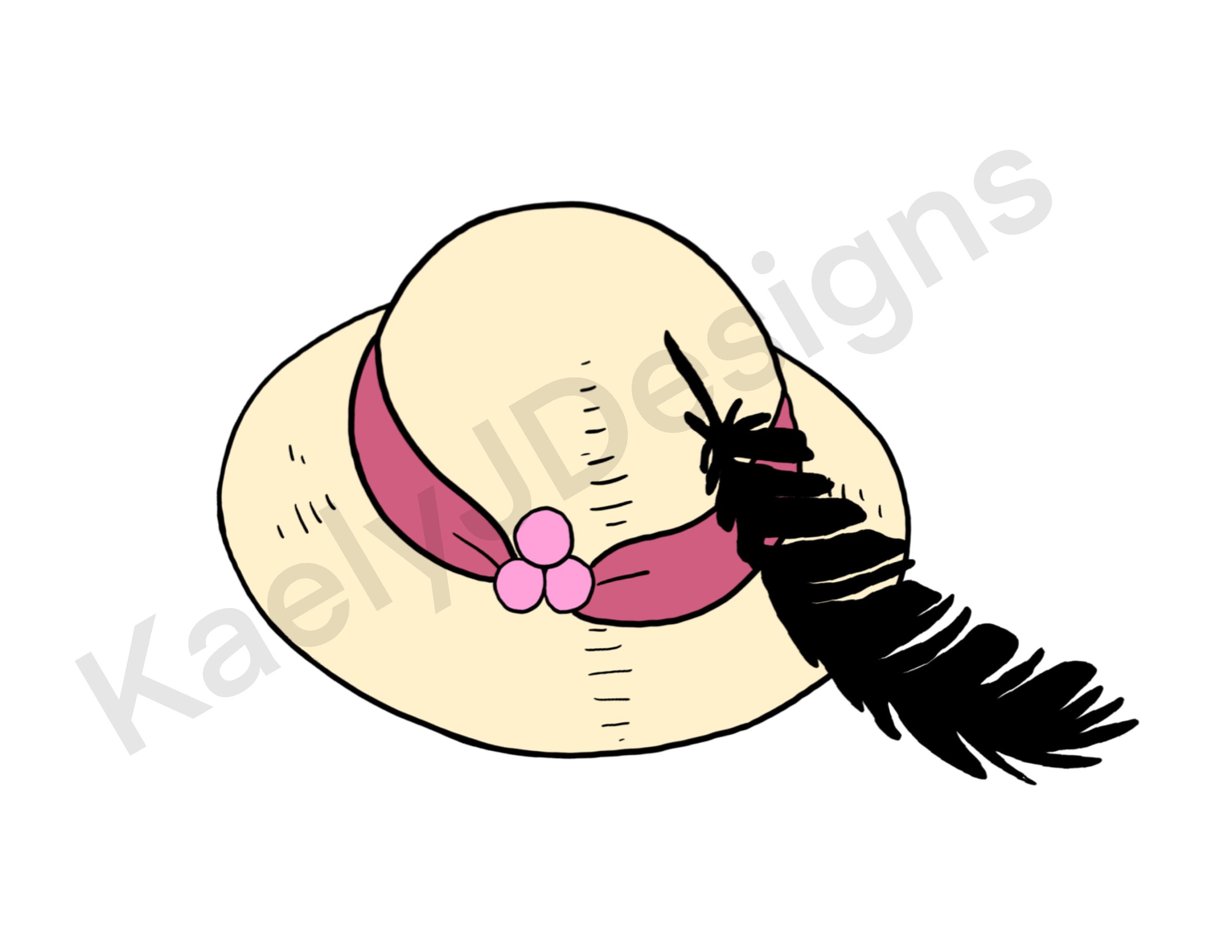 Feather in Hat Digital Download Print - Etsy