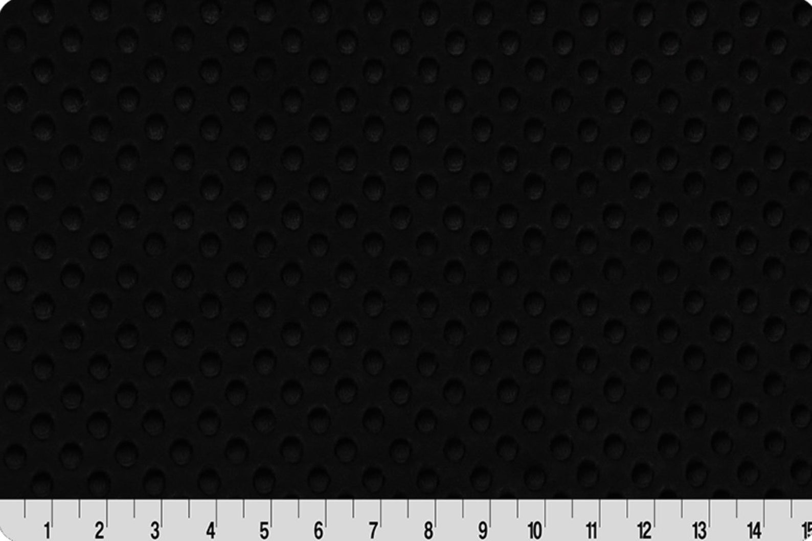 Black Dimple Minky by Shannon Fabrics, Black Graphite Minky, Black ...