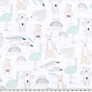 Outback Digital Cuddle, Shannon Fabrics, Cuddle, Minky, Animal Minky ...