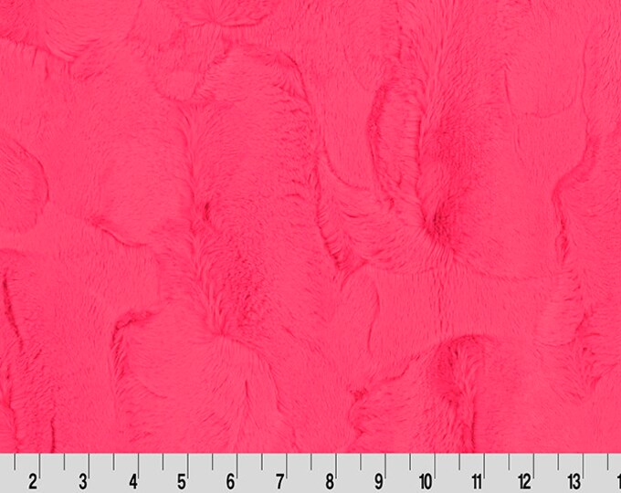 Neon Diva HIDE LUXE Cuddle by Shannon Fabrics, Neon Diva Hide , Neon ...