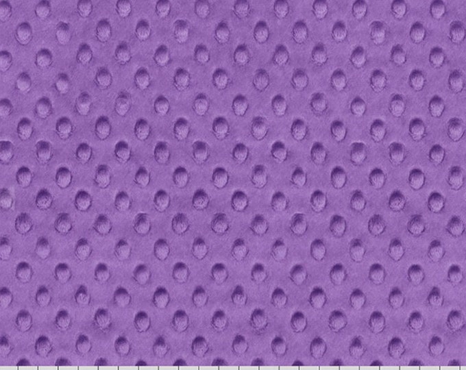 Jewel Dimple Minky by Shannon Fabrics, Bumpy Graphite Minky, Jewel ...