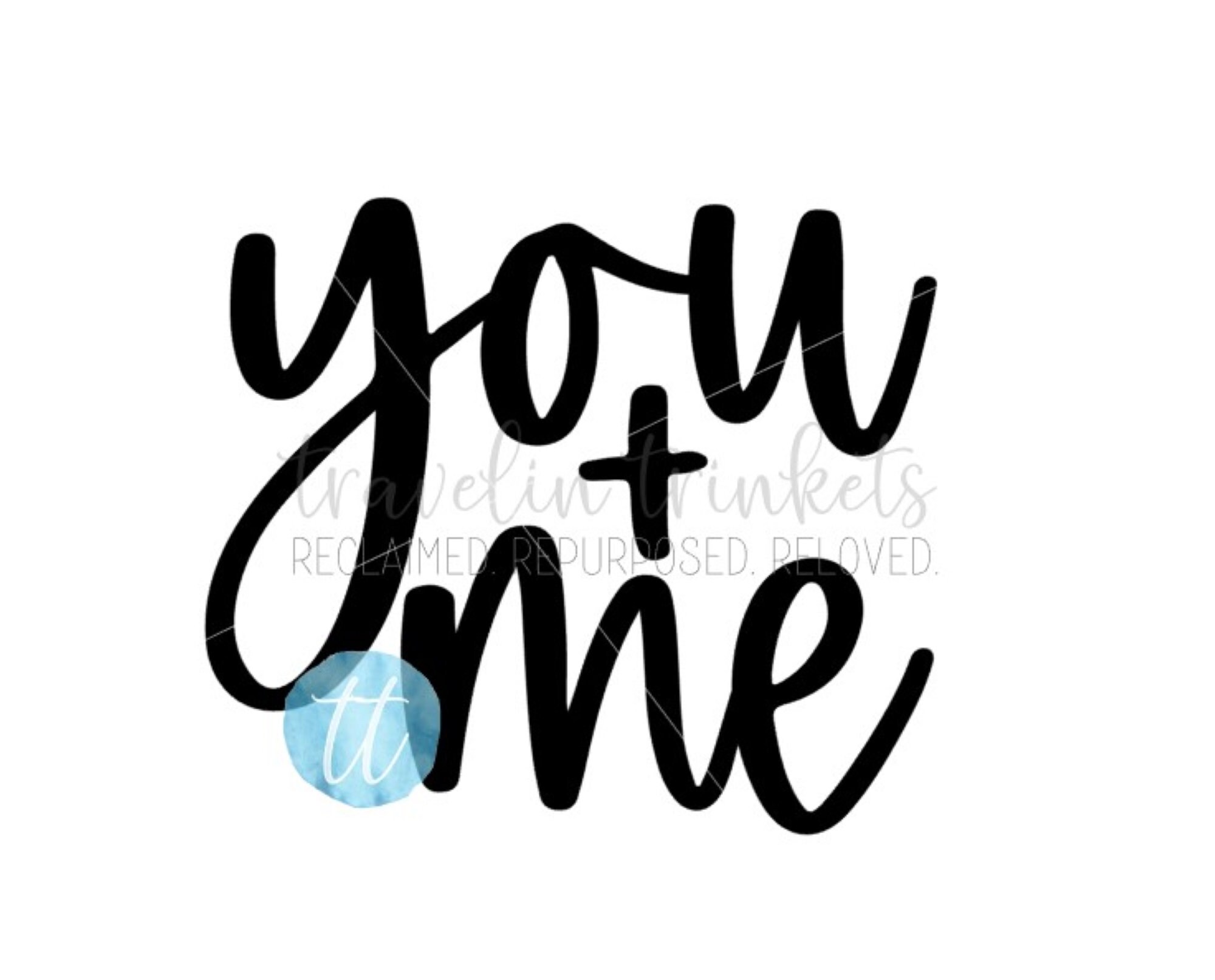 You and Me SVG - Etsy