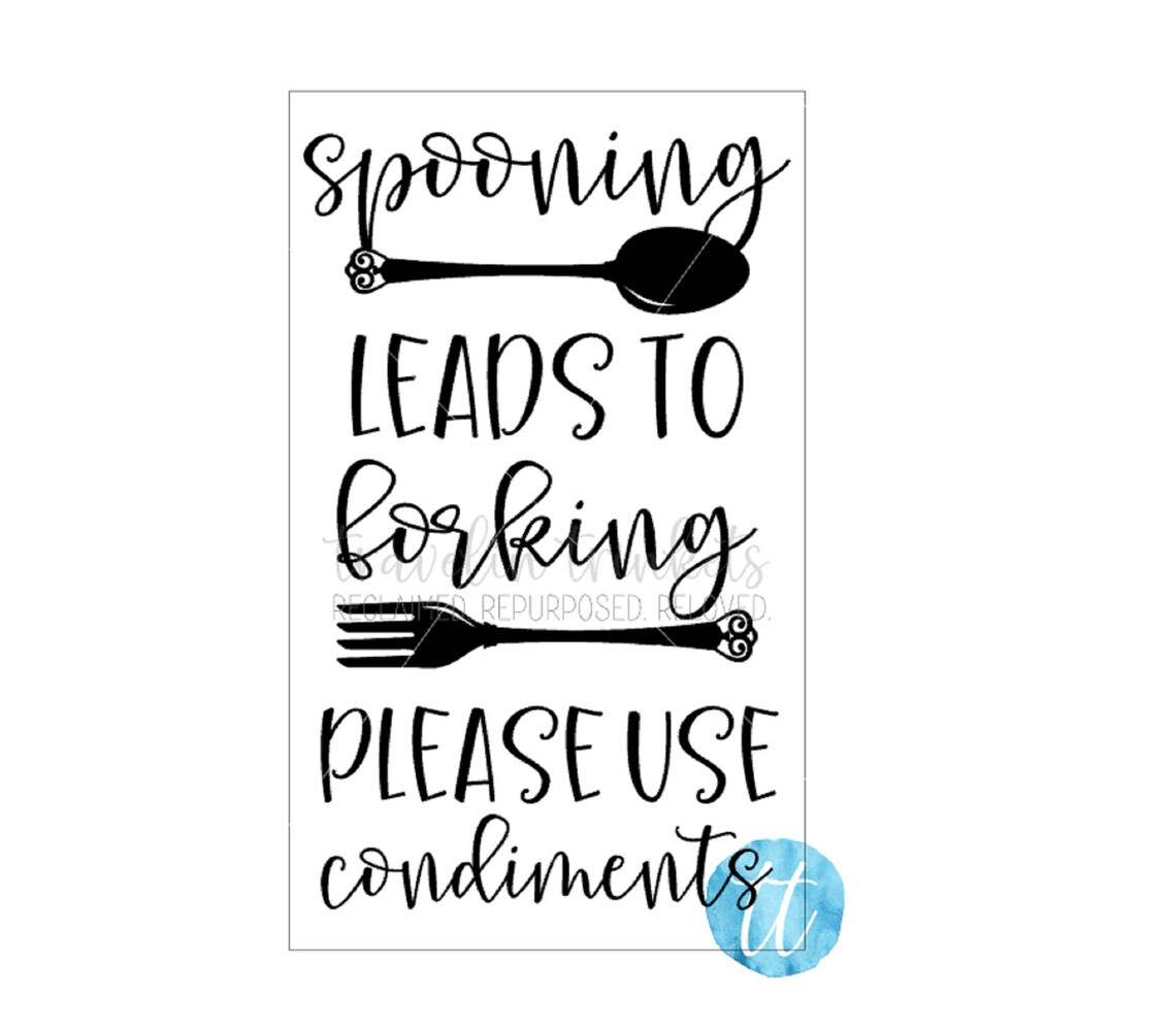 Spooning and Forking SVG - Etsy