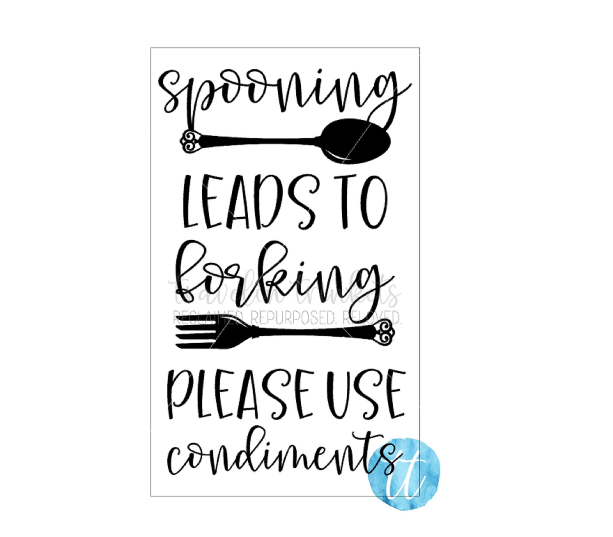 Spooning and Forking SVG - Etsy