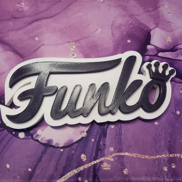 3d Printed Funko Sign - Etsy