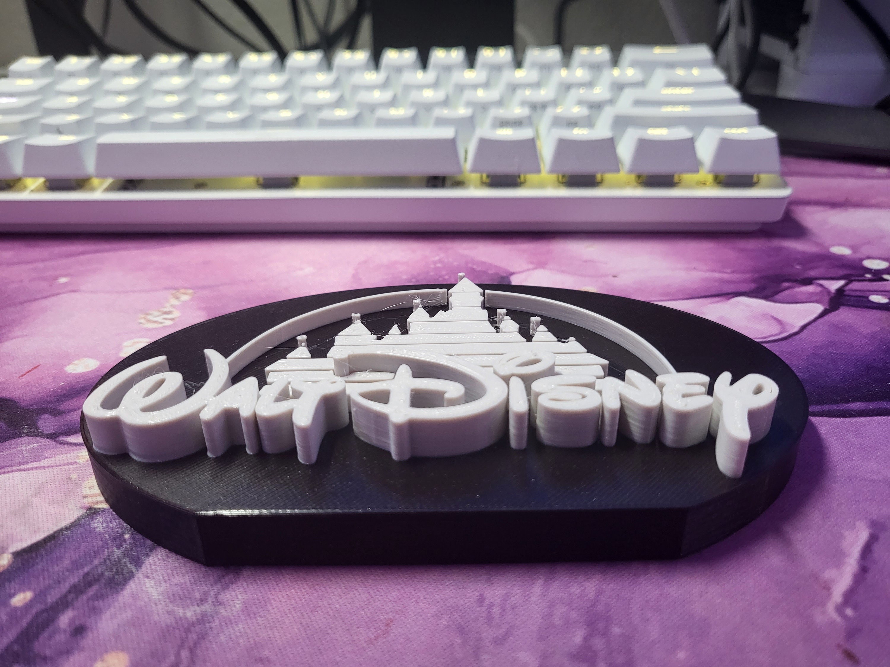 Walt Disney 3d Printed Logo Sign - Etsy