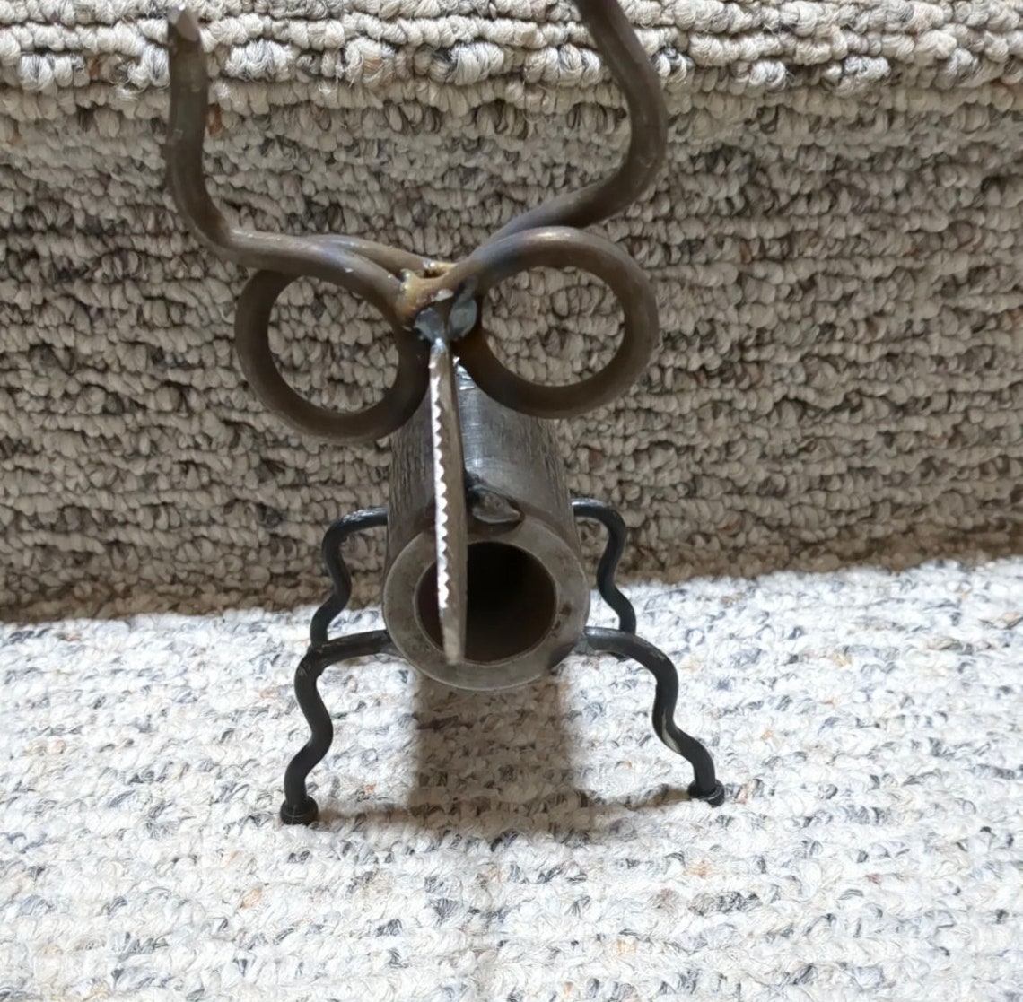 Metal Welded Sculpture - Bull - Etsy