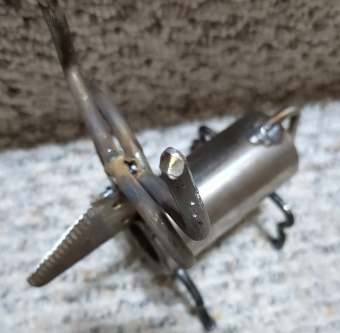 Metal Welded Sculpture - Bull - Etsy