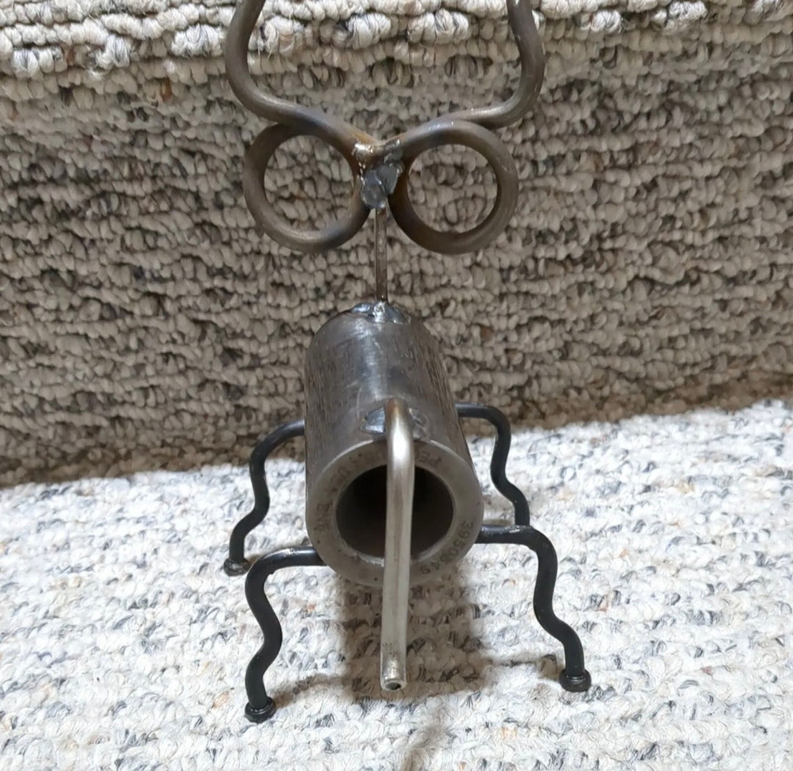 Metal Welded Sculpture - Bull - Etsy