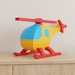 Helicopter Papercraft 3D DIY Low Poly Paper Crafts Model Template - Etsy