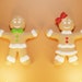 Gingerbread Man and Woman Papercraft 3D DIY Low Poly Paper Craft ...