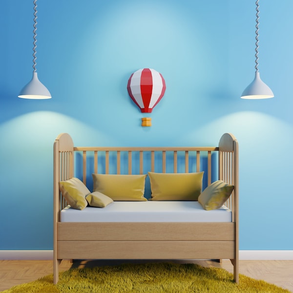 3d Hot Air Balloon - Etsy