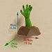 Hand From Ground Papercraft 3D DIY Low Poly Paper Crafts Halloween ...