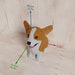 Corgi Papercraft 3D DIY Dog Low Poly Paper Crafts Puppy Decor Model ...