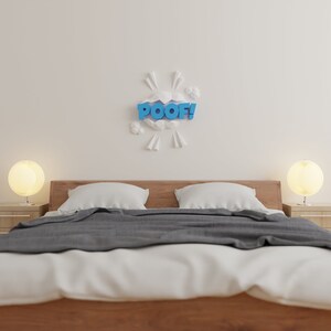 Poof Comics Art Papercraft 3D DIY Low Poly Paper Crafts Origami Wall ...