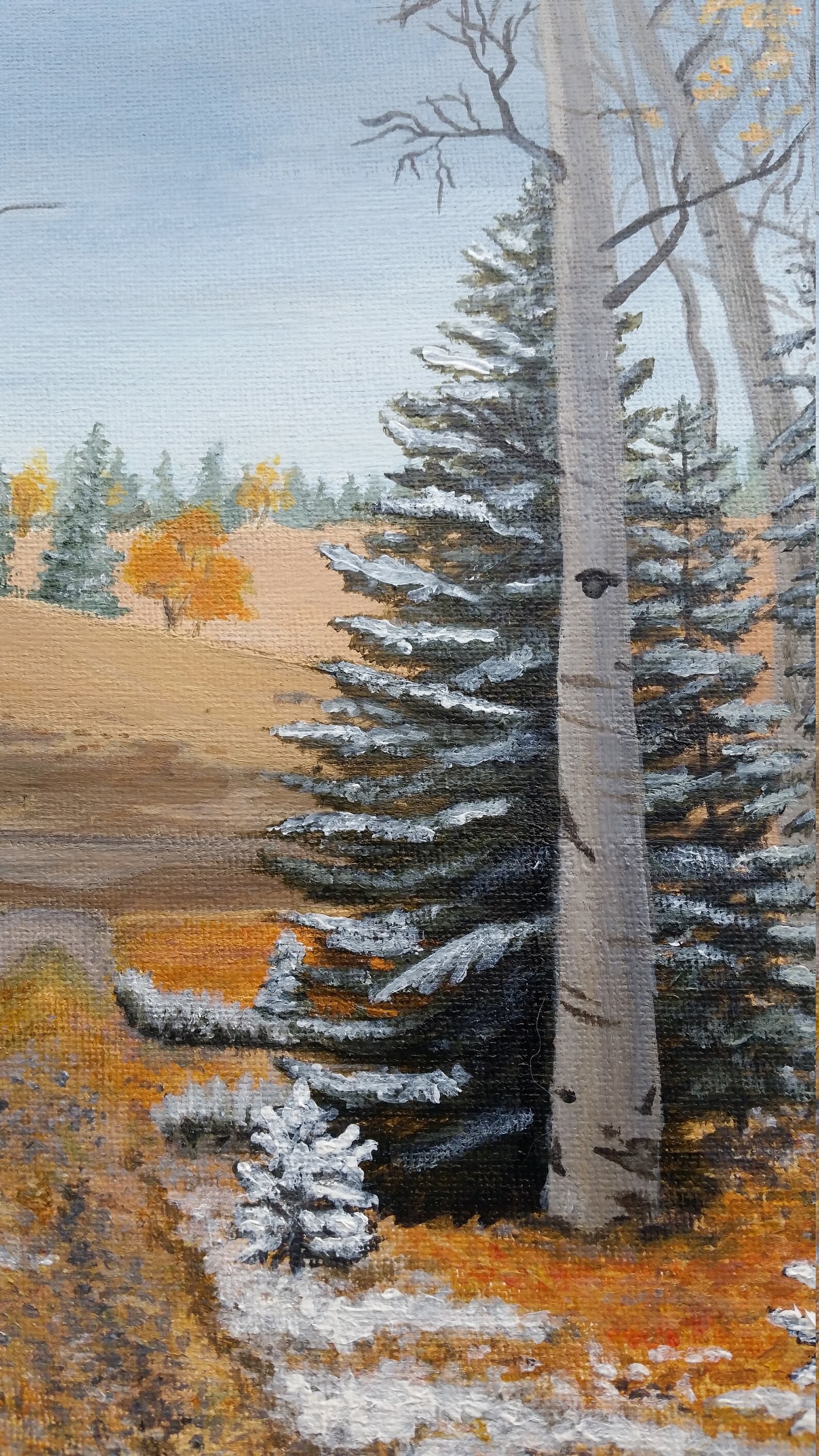 Original Art ~ Autumn Into Winter - Etsy