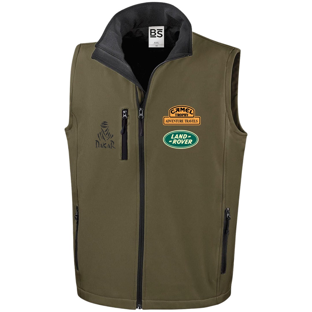 Camel Trophy Land Rover Dakar Vest Gilet Softshell Jacket Men ...