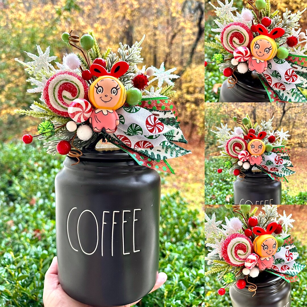 Grinch Cindy Lou Hoo Cute Christmas Ornament Decor Rae Dunn - Etsy