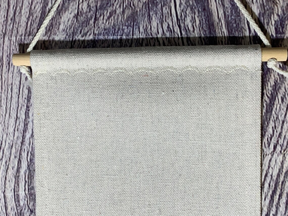 Canvas Pin Pennant / Natural Enamel Pin Display With Colorful | Etsy