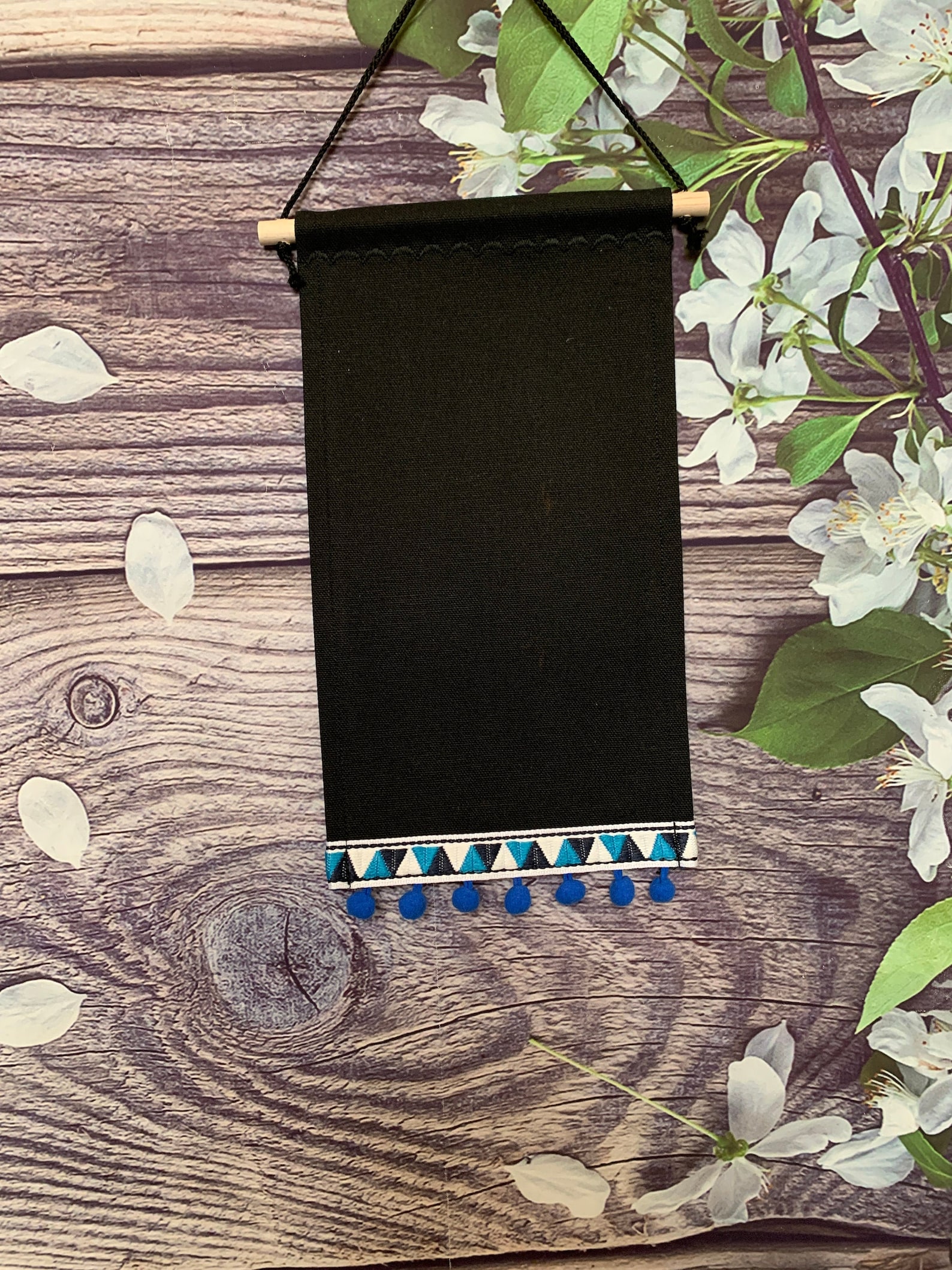 Large Tall Pin Banner / Black Enamel Pin Display With Colorful Trim and ...