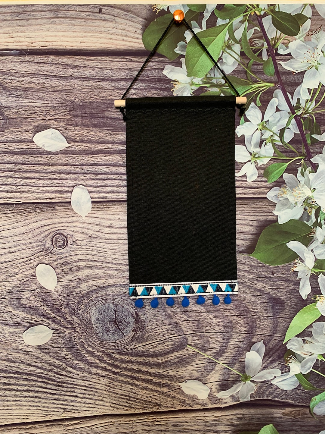 Large Tall Pin Banner / Black Enamel Pin Display With Colorful Trim and ...