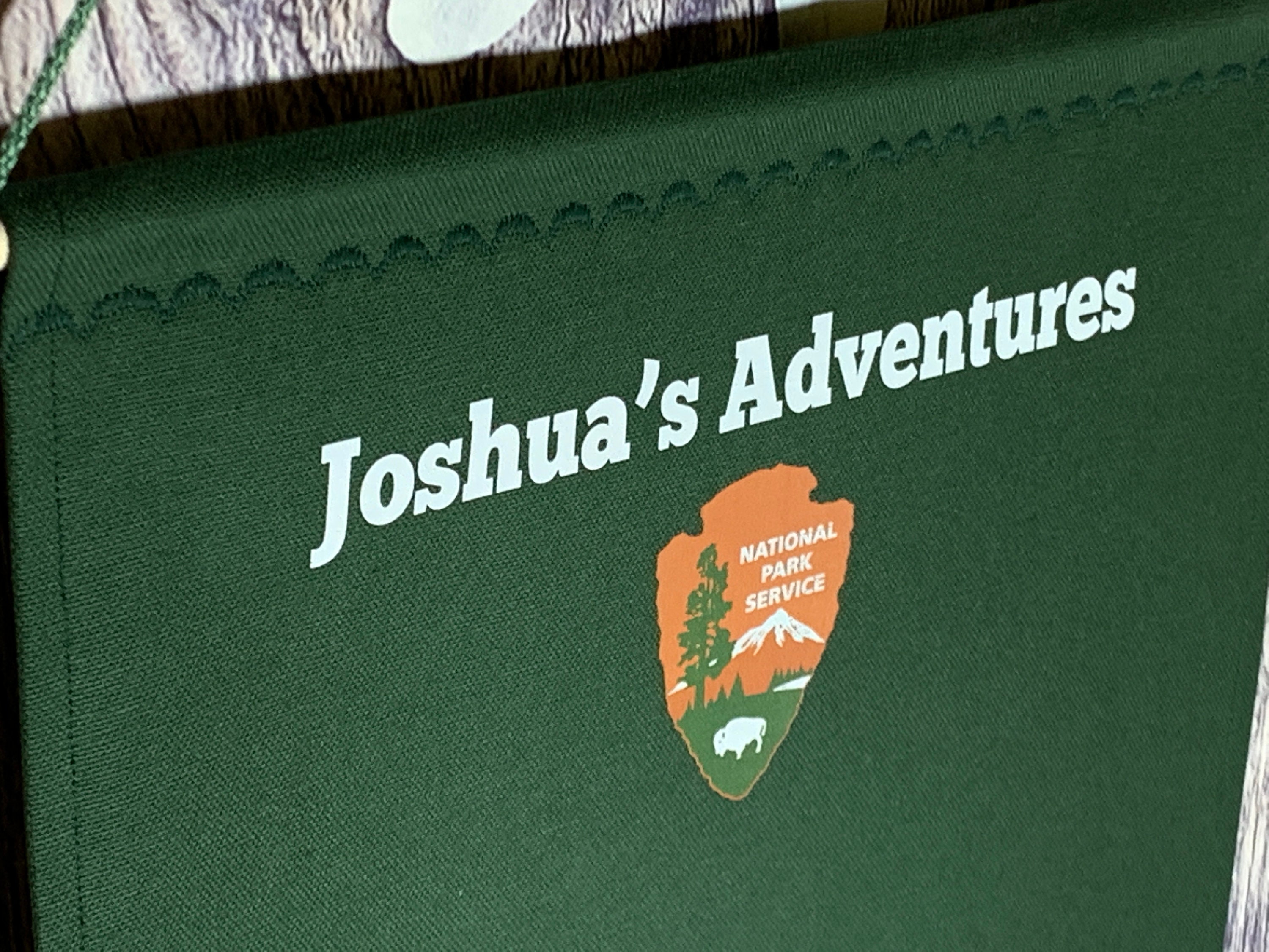 Personalized Forest Green Banner / Custom National Parks - Etsy