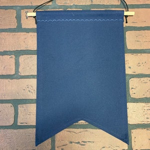 Swallow Tail Design Blank Blue Canvas Banner, Wall Banner to Collect ...
