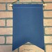 Swallow Tail Design Blank Blue Canvas Banner, Wall Banner to Collect ...
