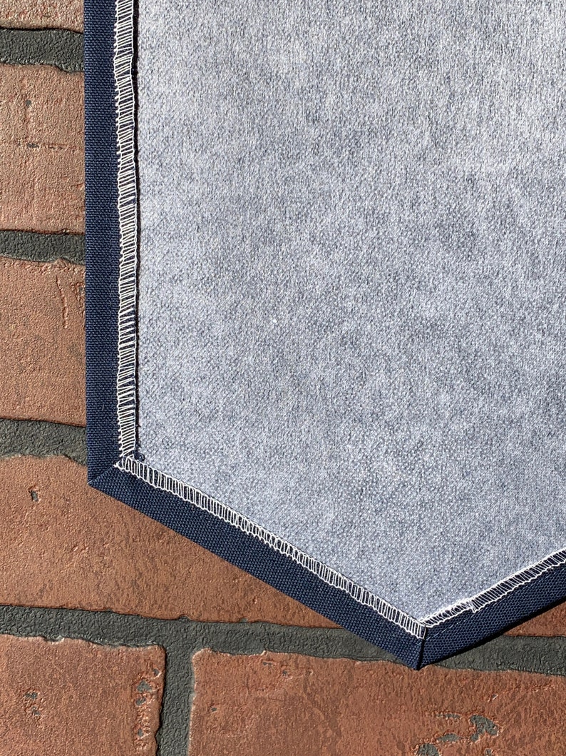 Large Navy Blue Blank Canvas Banner Wall Banner to Collect - Etsy