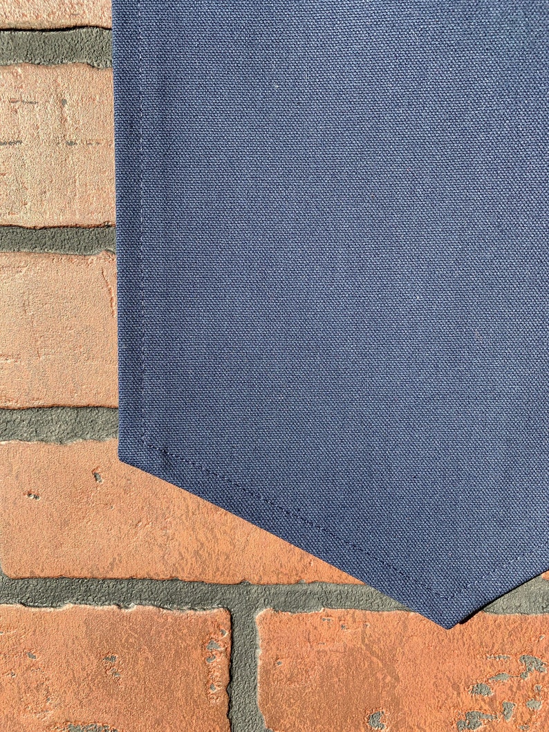 Large Navy Blue Blank Canvas Banner Wall Banner To Collect | Etsy
