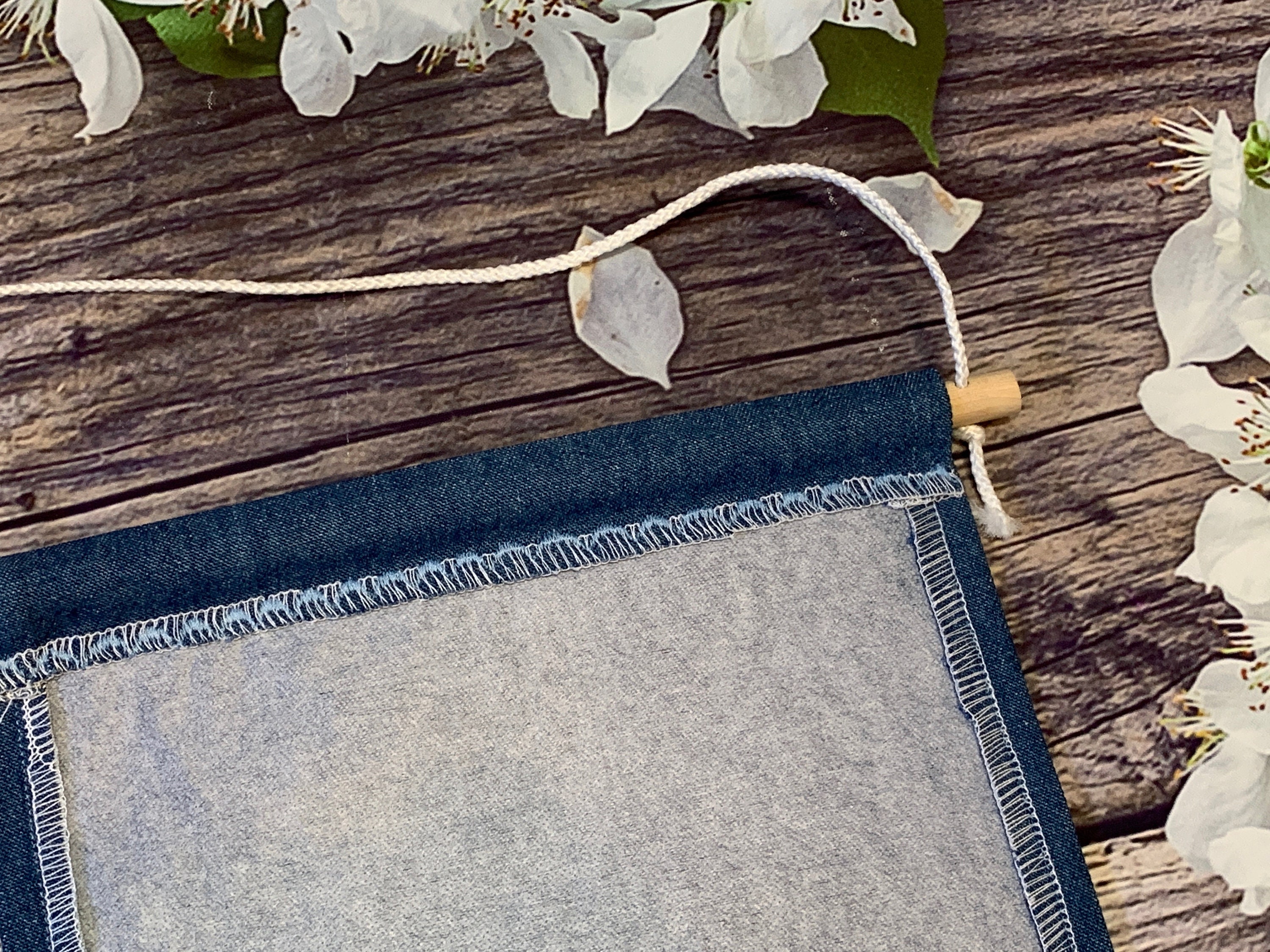 Enamel Pin Pennant / Blank Denim Pin Banner With Vintage | Etsy