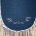 Denim Pin Display With Beautiful Embroidery on the Bottom and - Etsy