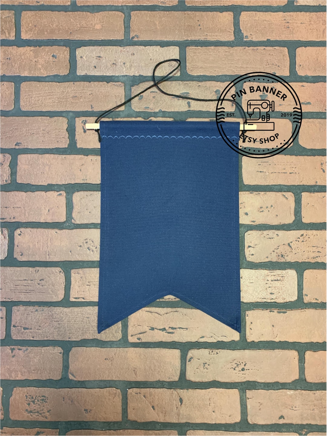 Swallow Tail Design Blank Blue Canvas Banner, Wall Banner to Collect ...