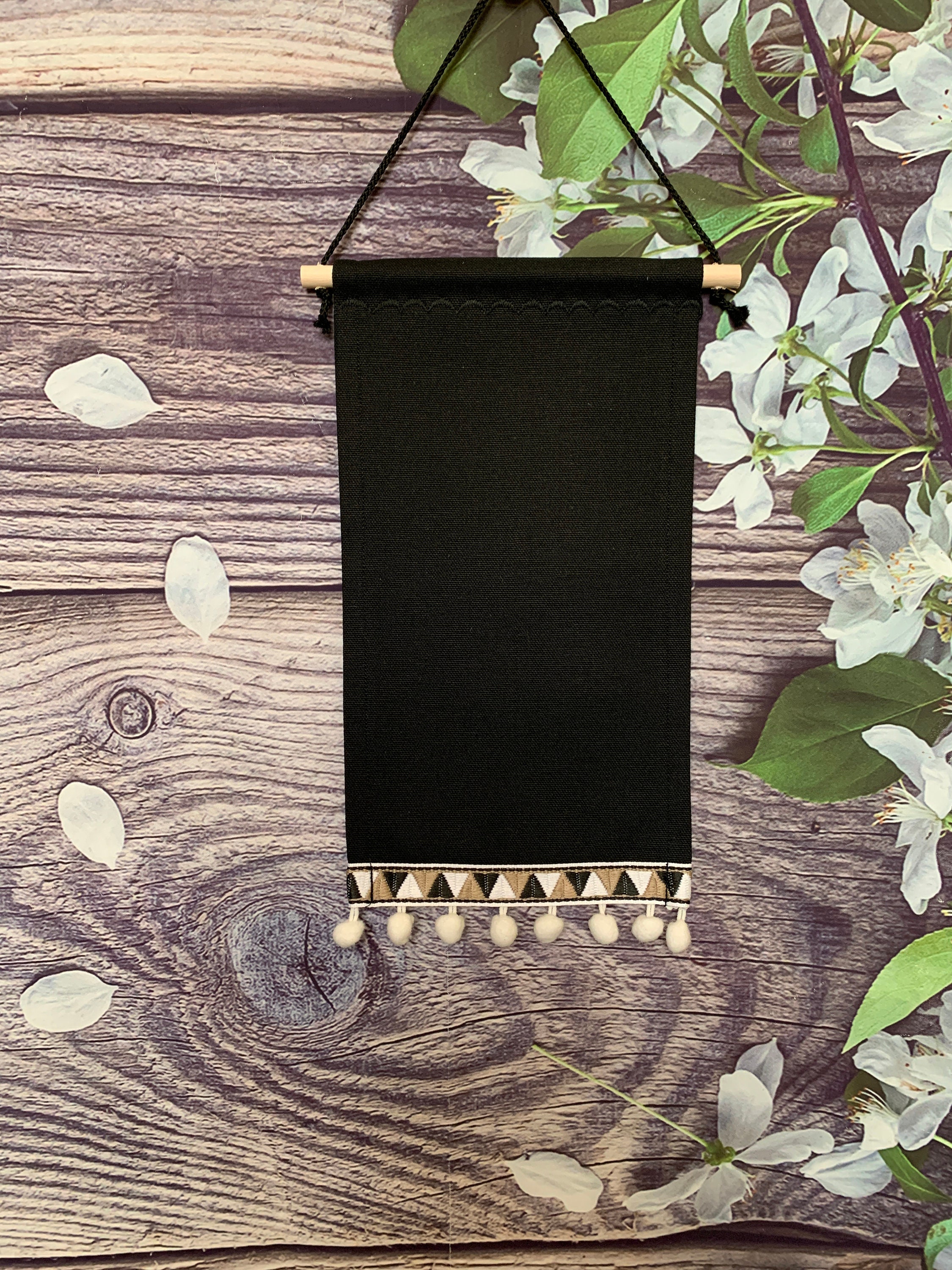 Large Tall Pin Banner / Black Enamel Pin Display With Colorful Trim and ...