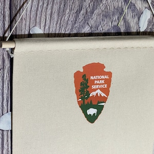 National Parks Pin Banner / Custom National Parks Banner/ National ...