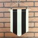 Large Pin Banner. Enamel Pin Banner With Black and White - Etsy
