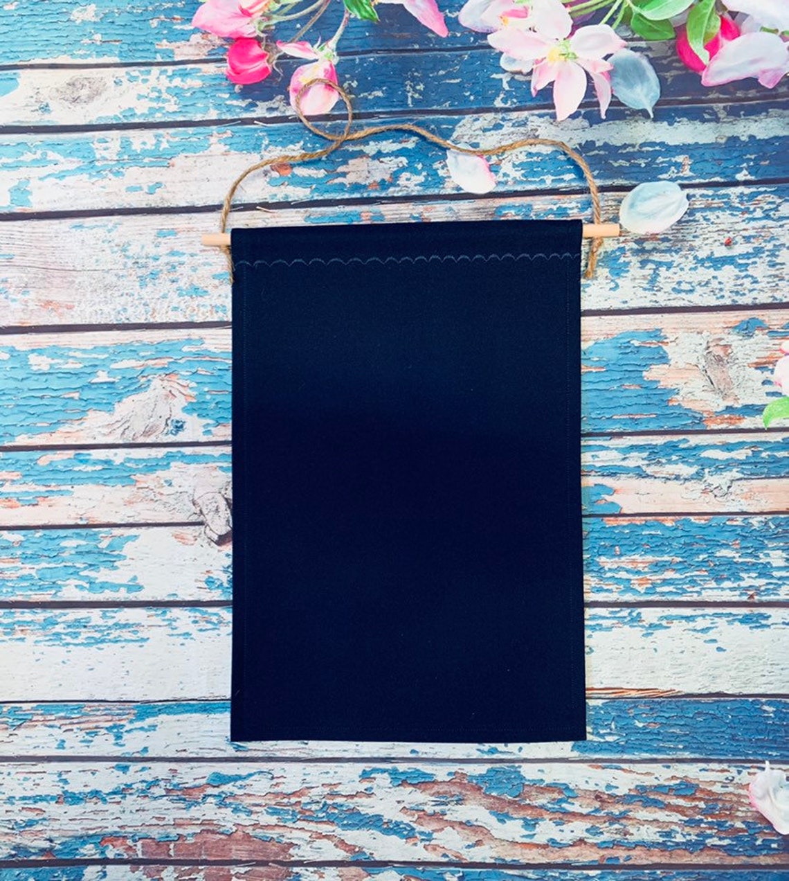 Tall Navy Blue Blank Canvas Banner Rectangular Banner for - Etsy