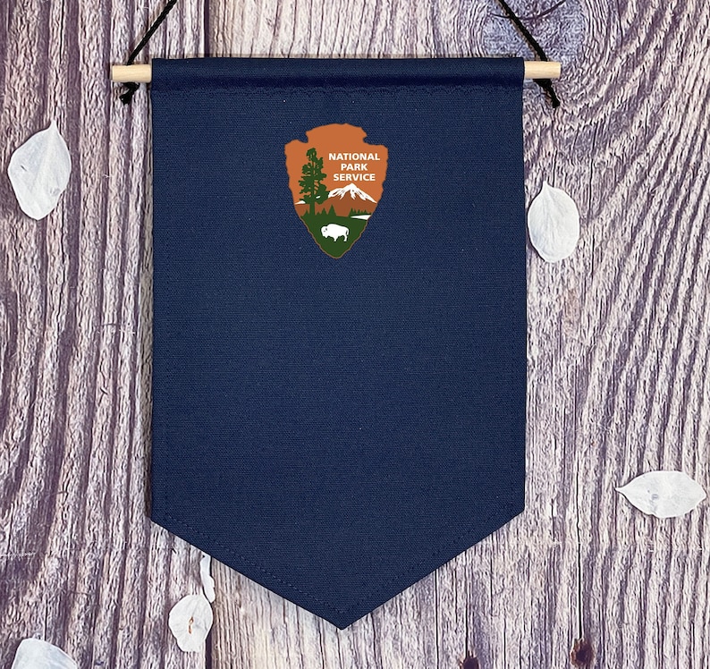 National Parks Pin Banner / Custom National Parks Banner/ - Etsy