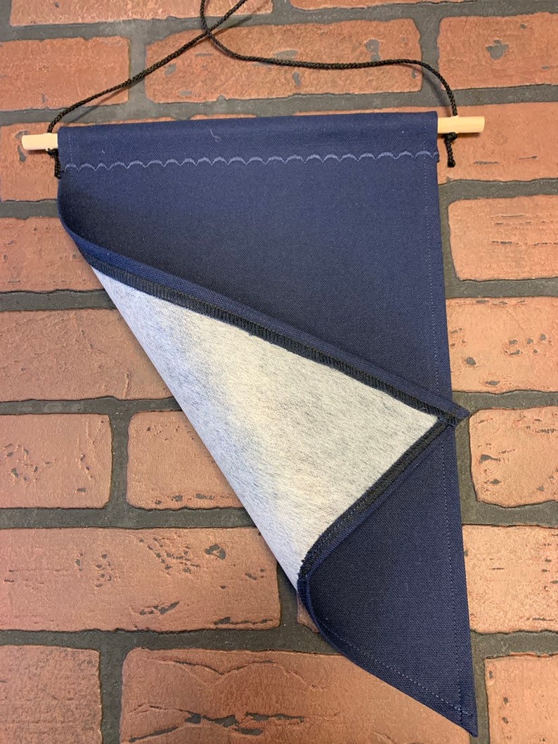 Swallow Tail Design Blank Blue Canvas Banner, Wall Banner to Collect ...