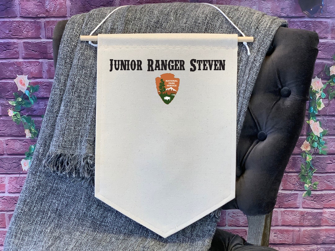 Junior Ranger Personalized Natural Banner/ Custom National Parks Banner ...
