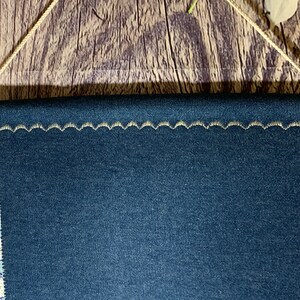 Denim Pin Display With Beautiful Embroidery on the Bottom and ...