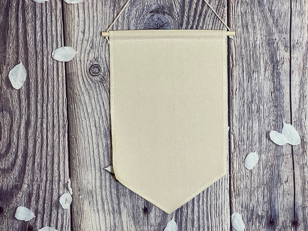 Large Blank Canvas Banner, Enamel Pin Banner, Pin Banner, Pin Pennant ...