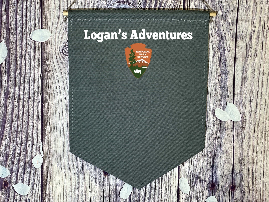 Personalized National Parks Banner/ Custom Name National Parks Banner ...