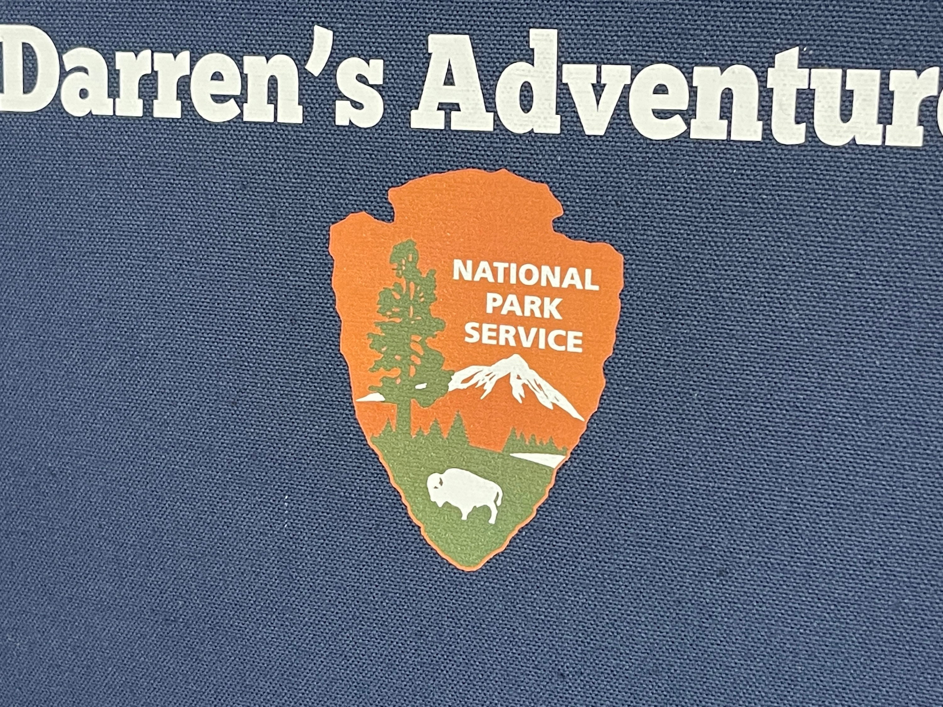 Personalized Navy Blue Banner / Custom National Parks Banner/ - Etsy