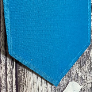 Turquoise Blue Canvas Banner, Pin Display in Turquoise, Enamel Pin ...